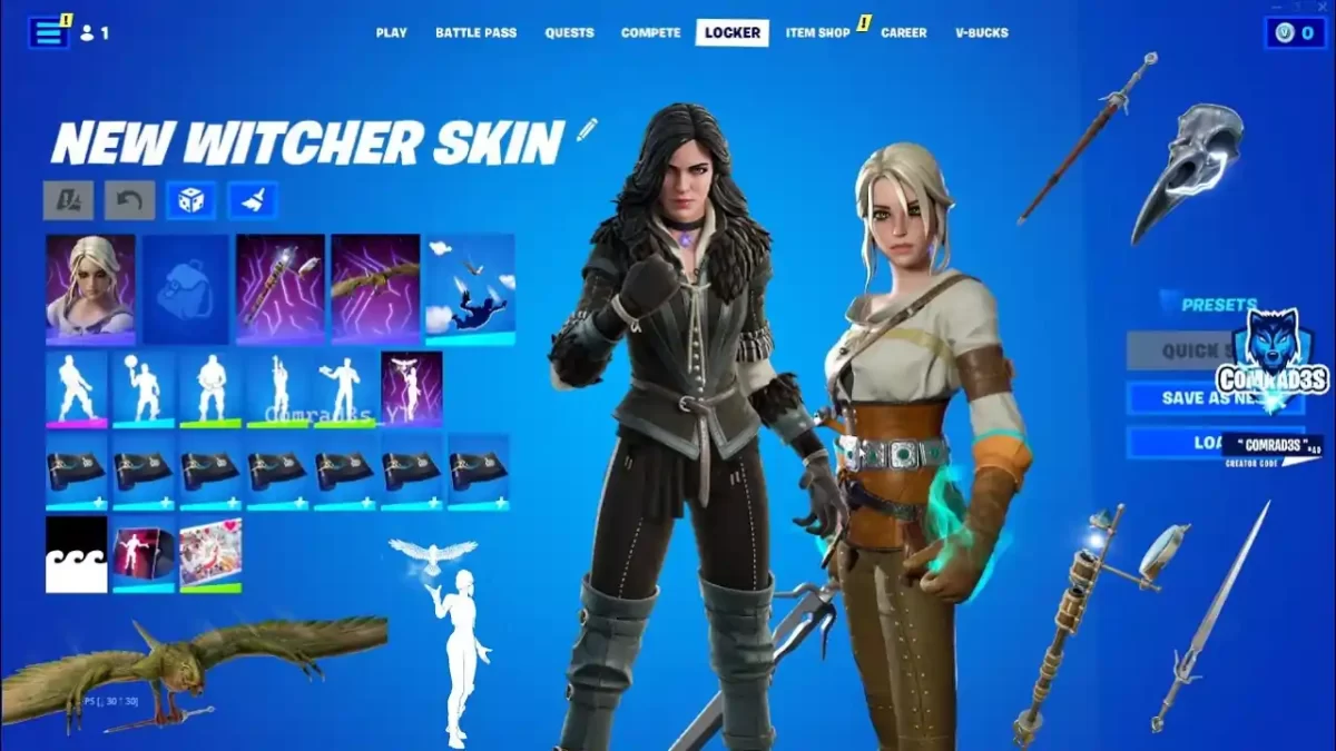 What Are The Distinctive Features Of The New Fortnite And The Witcher ...