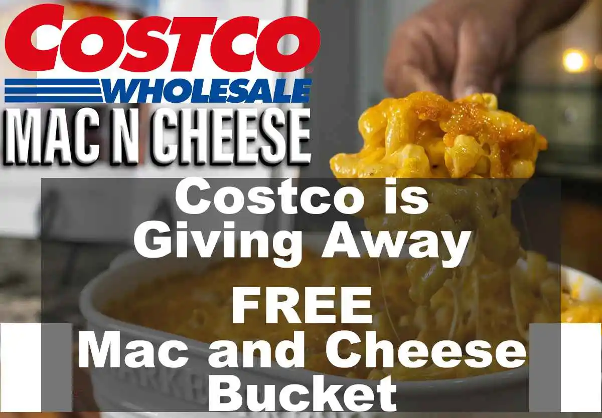 Costco Is Giving Away Free Mac And Cheese Bucket- Get Yours!