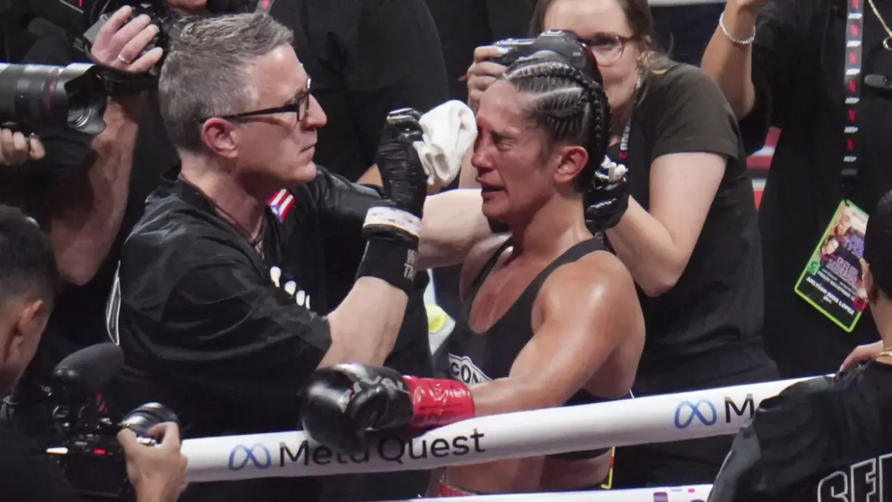 What Did Amanda Serrano's Face Look Like After Her Fight With Katie Taylor?